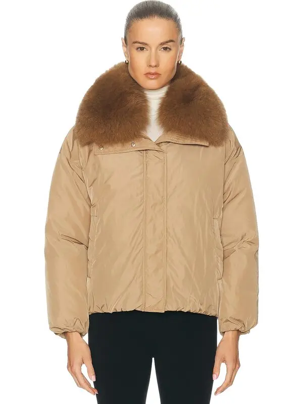 YVES SALOMON Short Down Jacket - Liegeois