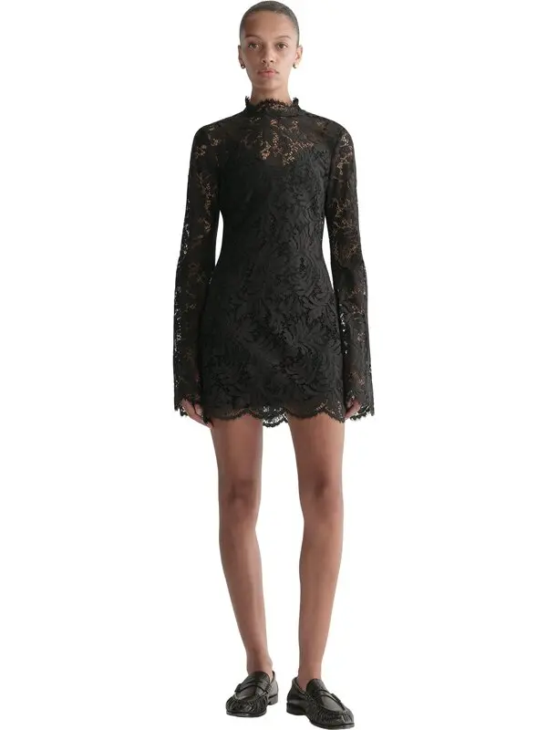 A.L.C. Eden Lace Mini Dress - Black