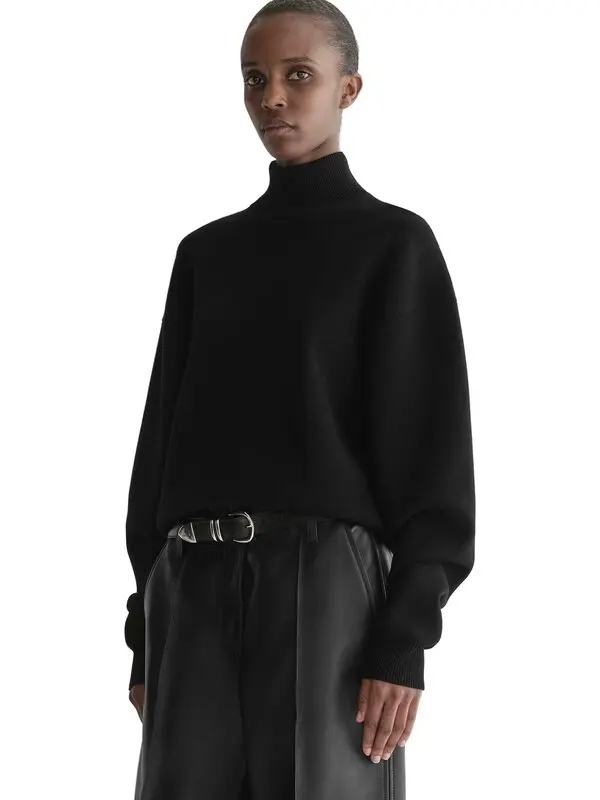 A.L.C. Jaxon Turtleneck Sweater - Black