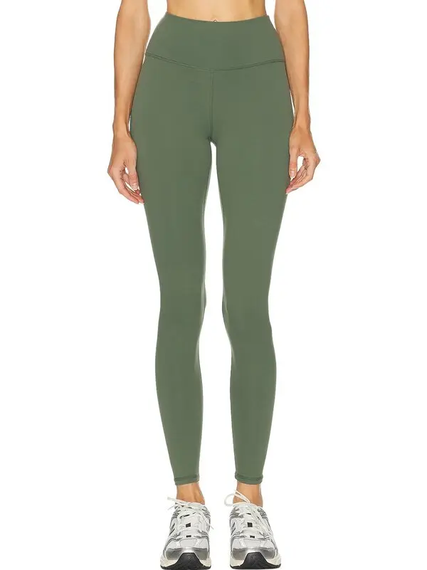 Varley Always 28 High Rise Legging In Dark Green - Thyme