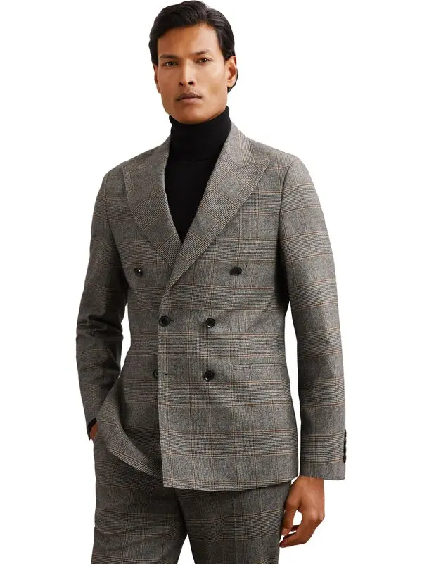 REISS Jenson Suit Jacket - Charcoal Grey