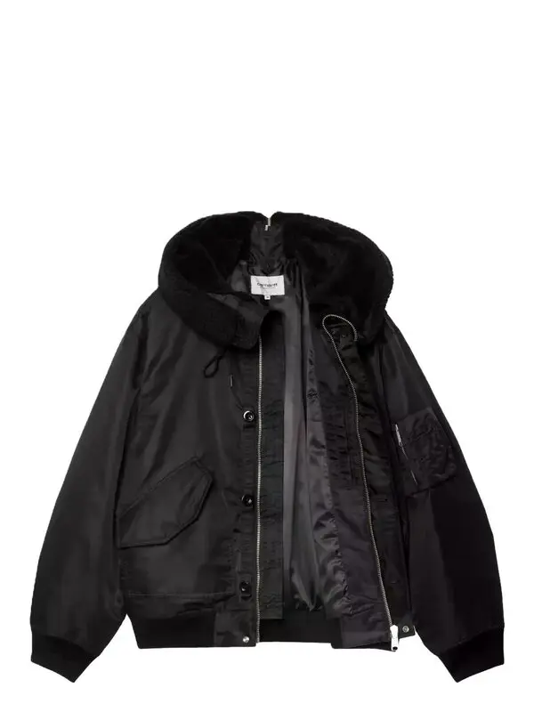 Carhartt Work In Progress Oltera Hooded Jacket - Black