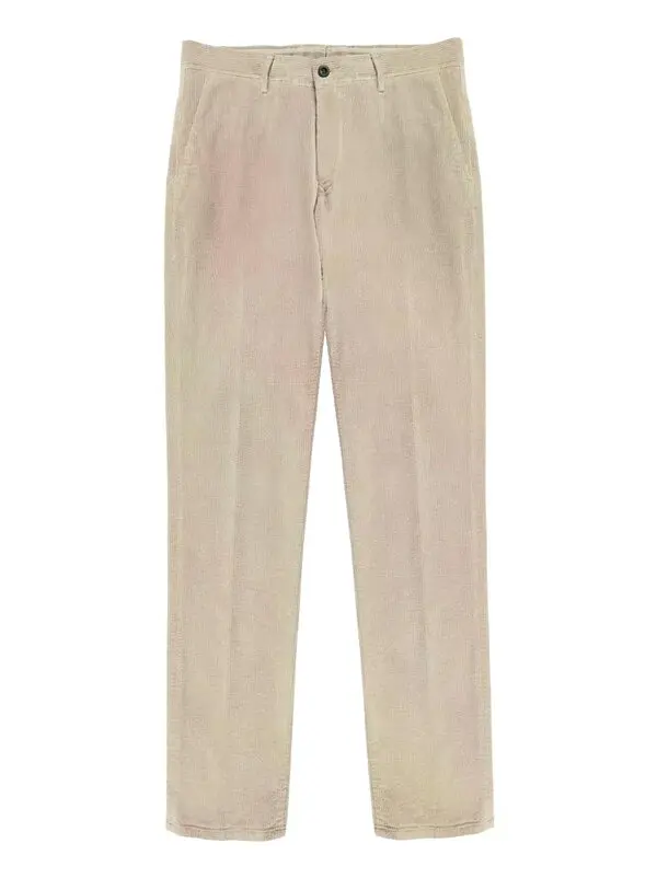 SLOWEAR Corduroy Tapered Trousers - Neutrals