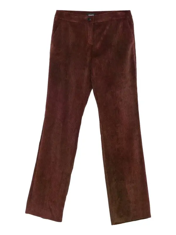 Marella Landa Corduroy Trousers - Red