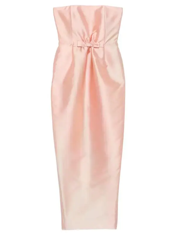 Bernadette Lenette Strapless Dress - Pink