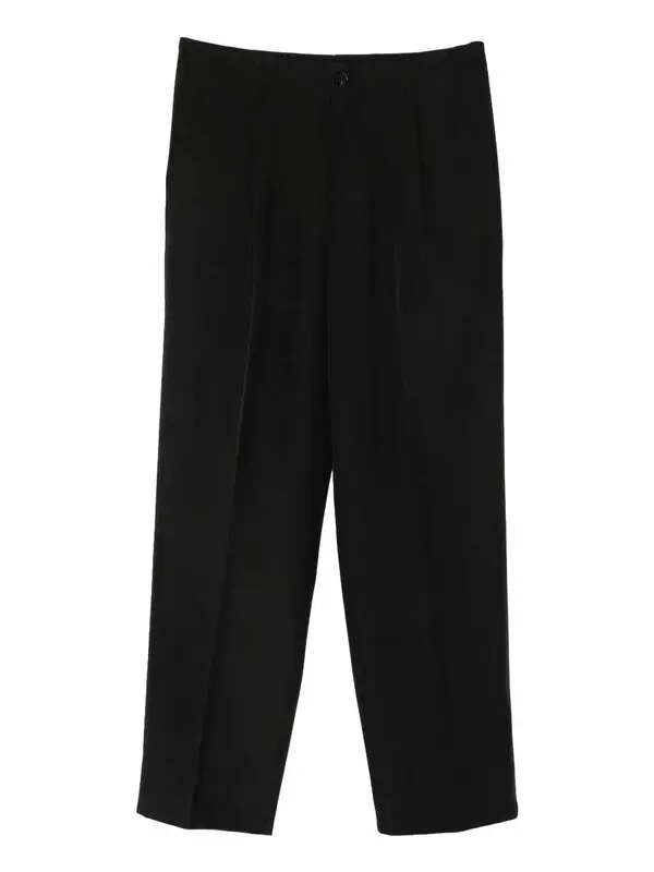 Imperial Straight-leg Trousers - Black