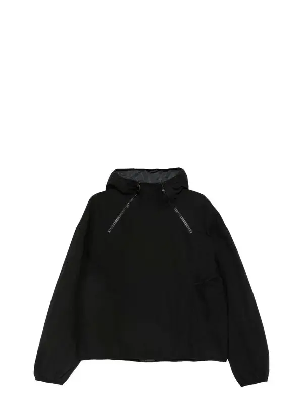 HELIOT EMIL Interlucent Reversible Windbreaker - Black
