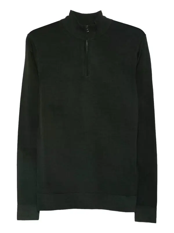 Sunspel Merino Wool Sweater - Green