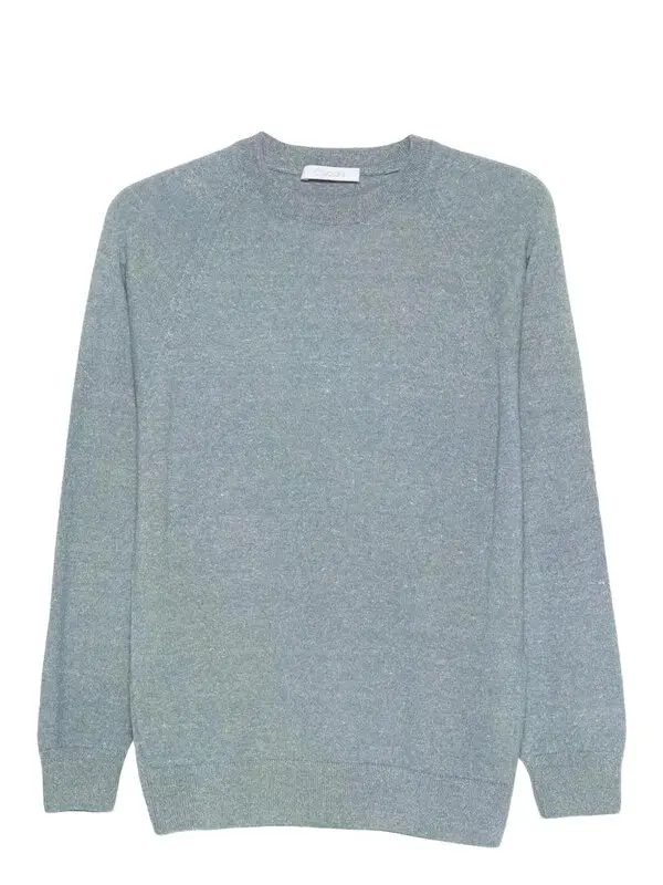 CRUCIANI Crew Neck Sweater - Blue
