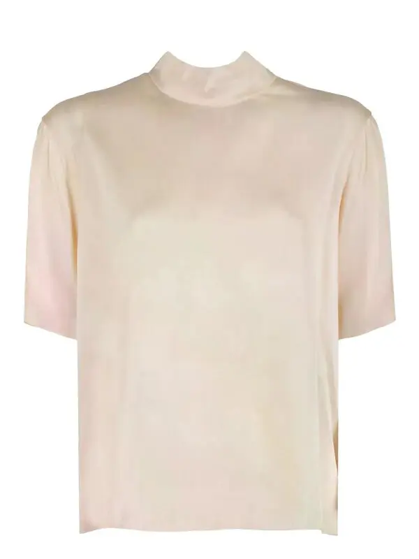 FORTE_FORTE Short-sleeve Blouse - Neutrals