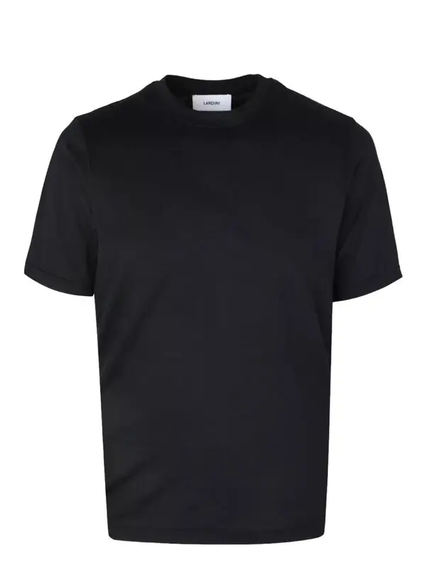 LARDINI Crew Neck T-shirt - Black