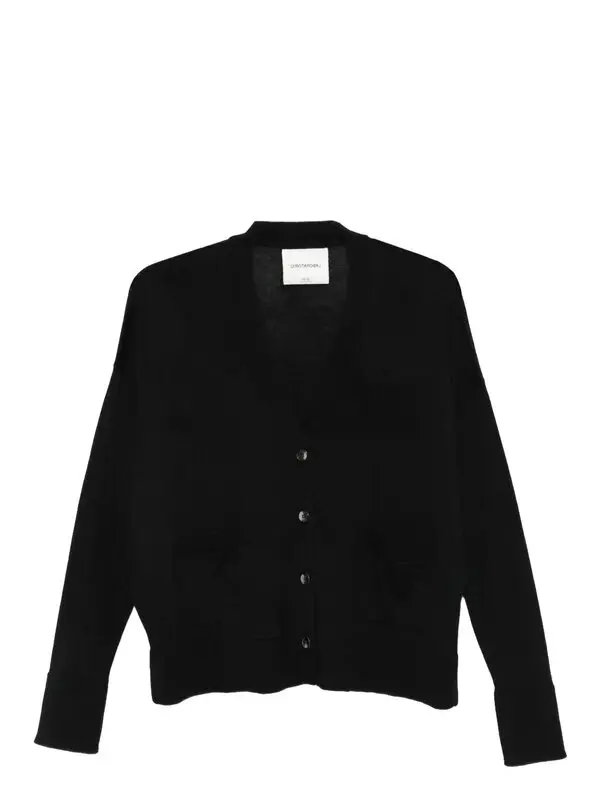 Laboratorio Capri Buttoned Cardigan - Black