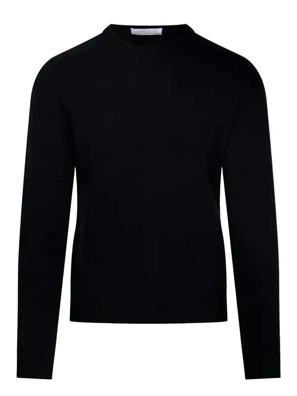 CASHMERE COMPANY Crew-neck Sweater - Black