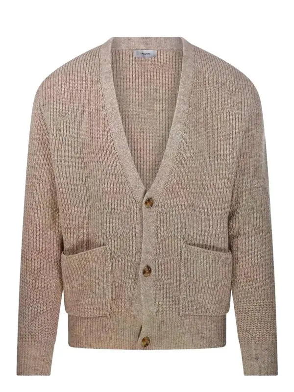 LARDINI Button-fastening Cardigan - Neutrals