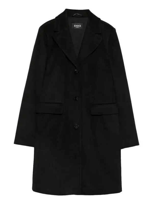 Marella Acerbi Single-breasted Coat - Black
