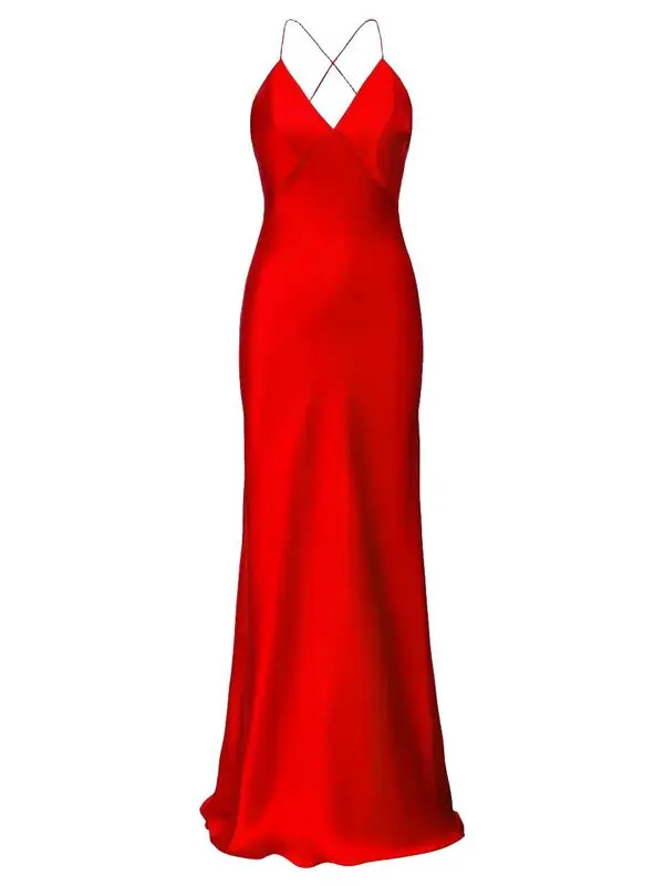IL VOLO Muse Sleeveless Maxi Dress - Red