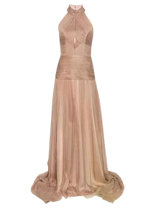 M.MARQUISE Irena Maxi Dress - Neutrals
