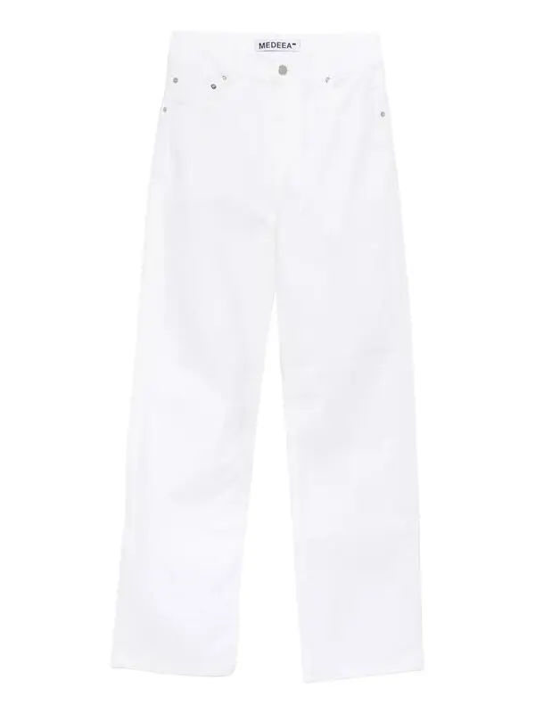 MEDEEA Straight-leg Jeans - White