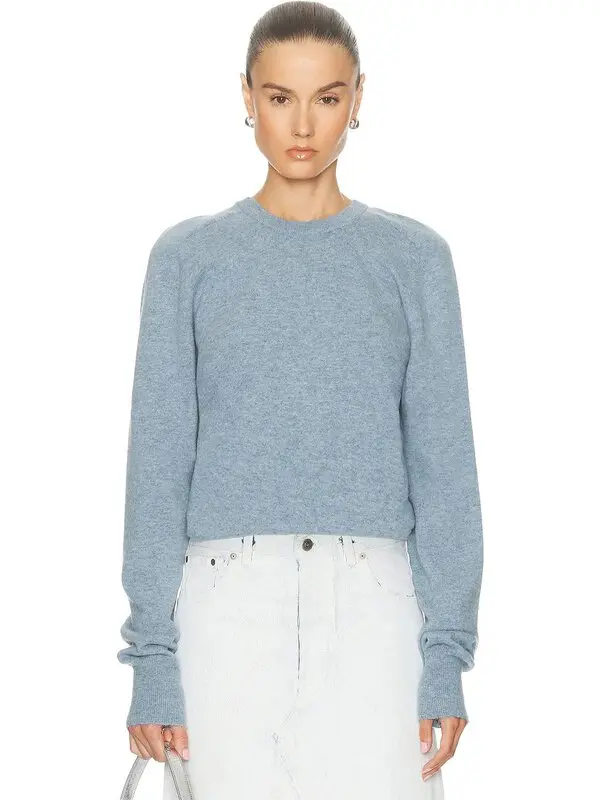 MAISON MARGIELA Crewneck Sweater - Blue