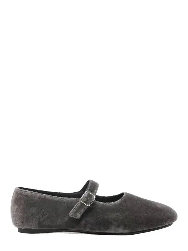 VIRREINA Strap Ballerinas - Grey