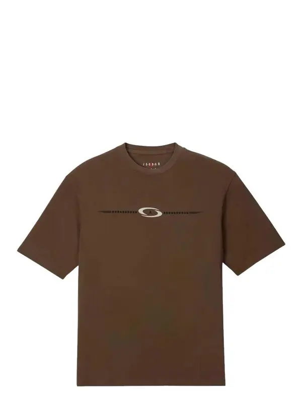 JORDAN X Travis Scott T-shirt - Brown