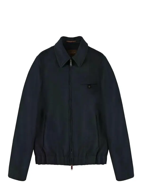 Montedoro Primo Zip-up Bomber Jacket - Blue