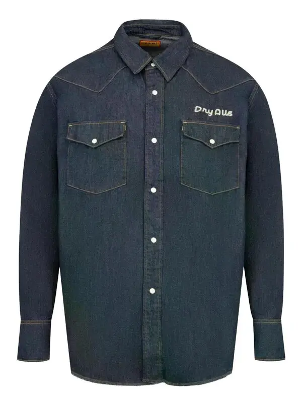 HUMAN MADE Western Denim Shirt - Blue