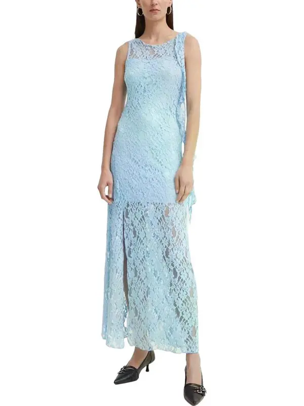 RÉSUMÉ Lace Ruffled Dress - Blue