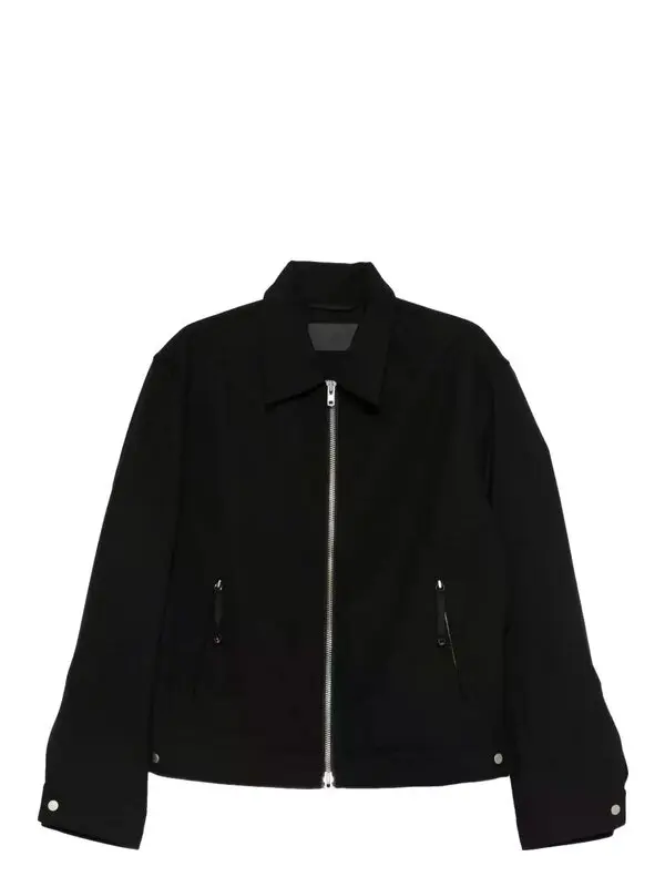 JOE CHIA Maul Zip-up Jacket - Black