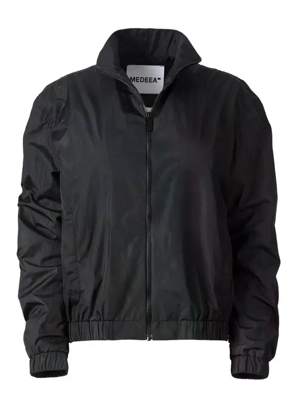 MEDEEA Zip-up Lightweight Jacket - Black