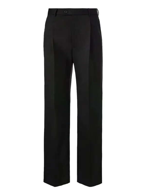 MEDEEA Wide-leg Trousers - Black