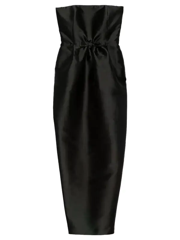 Bernadette Lenette Strapless Dress - Black