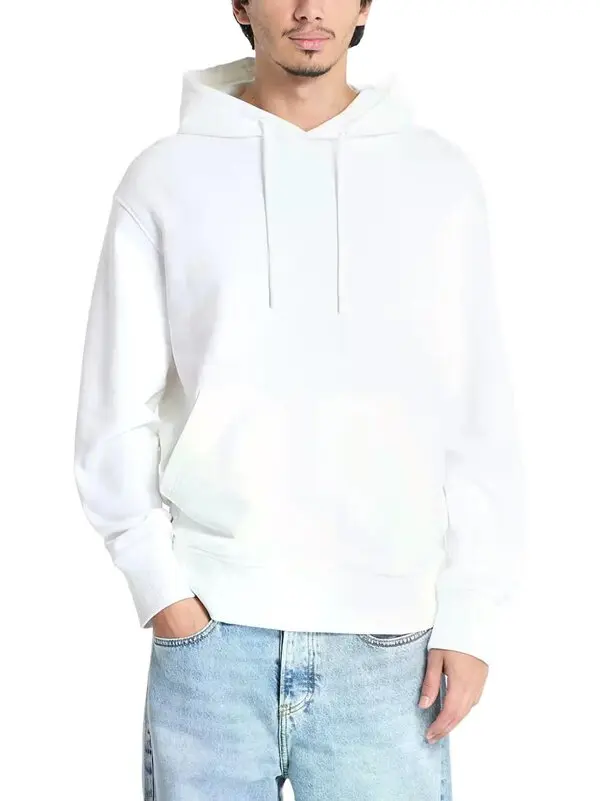 Calvin Klein Typeface Graphic Hoodie - White
