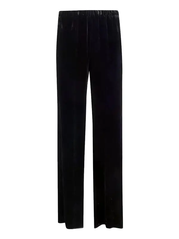 Antonelli Firenze Velvet-effect Trousers - Black