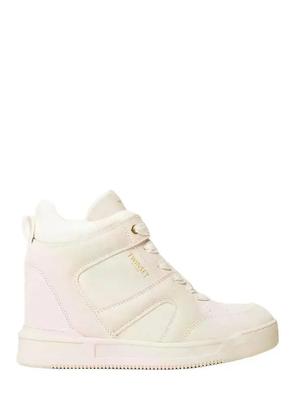 TWINSET Suede Sneakers - Neutrals