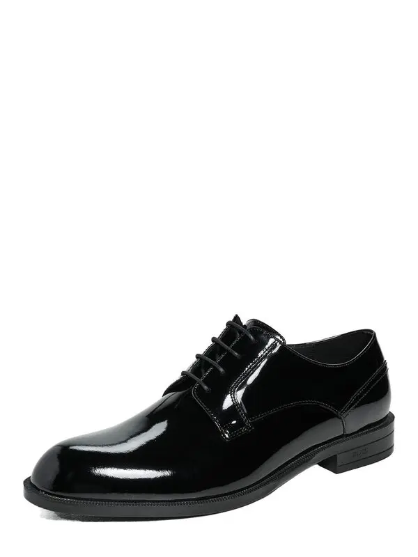 Hugo Boss Tayil Patent Leather Derby - Black
