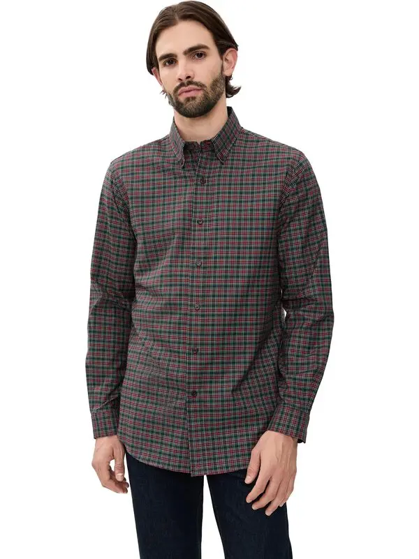 Polo Ralph Lauren Original Label Luxury Twill Plaid Sport Shirt - Multi