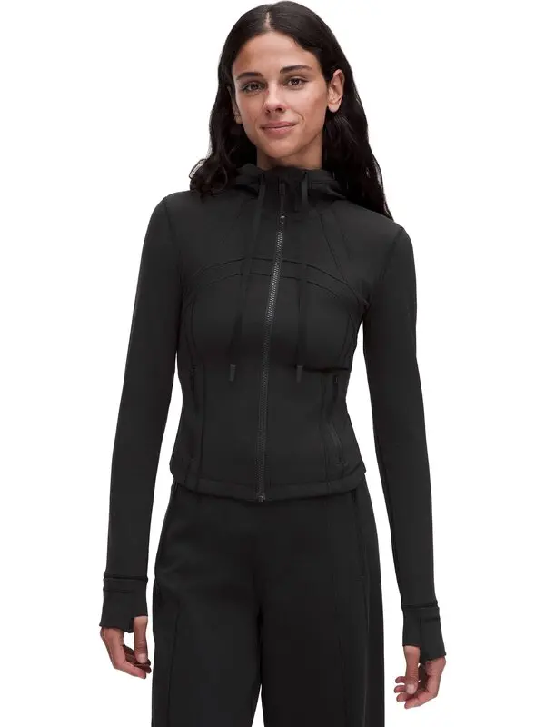 Lululemon Define Cropped Hooded Jacket - Black