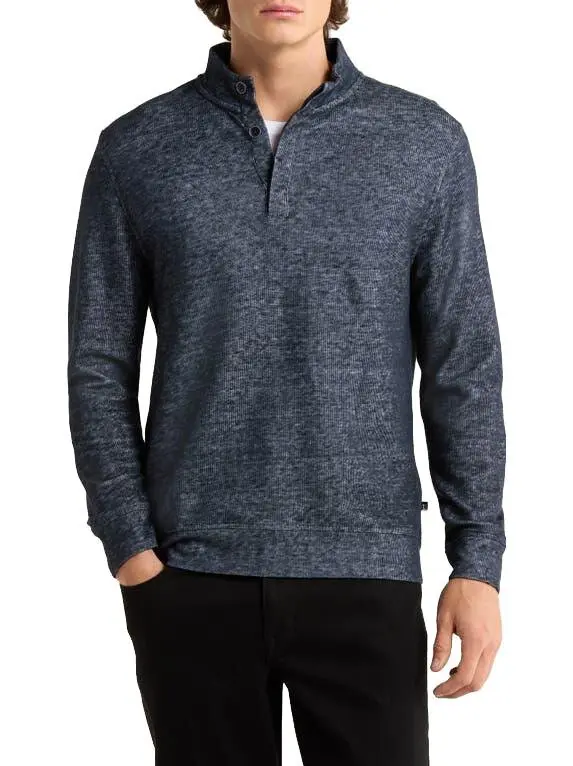 Robert Barakett Nomi Quarter Zip Pullover - Navy
