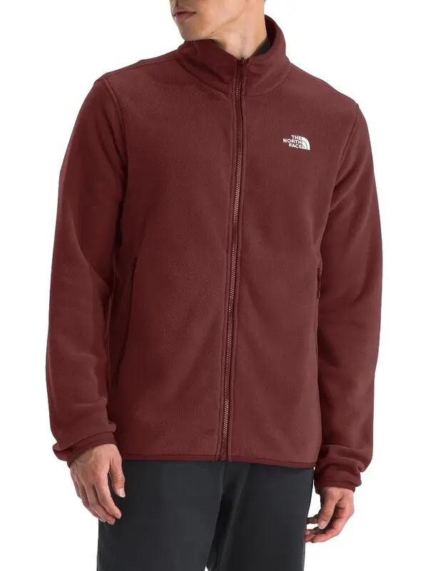 The North Face Glacier Fleece Zip-front Jacket - Sumac