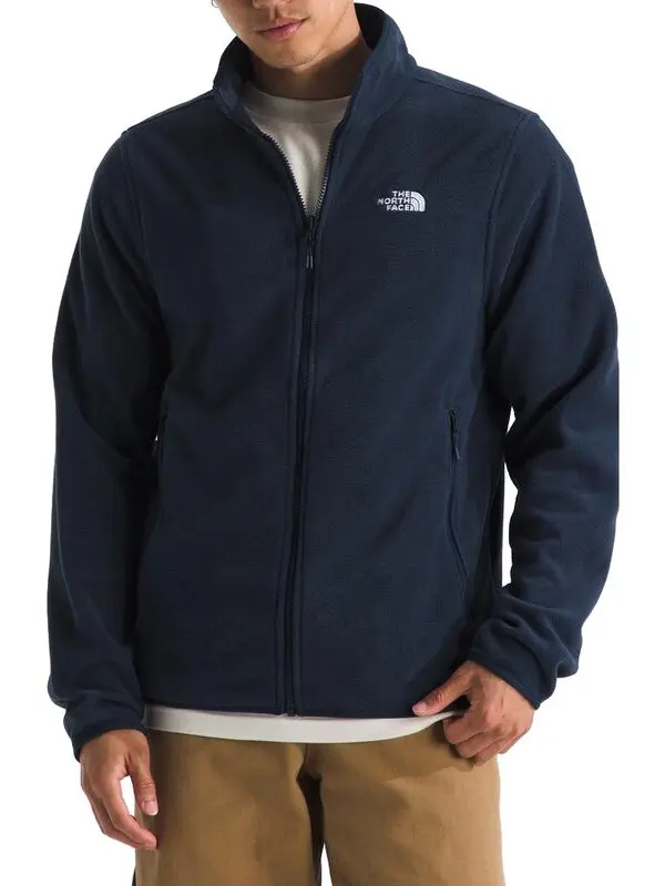 The North Face Glacier Fleece Zip-front Jacket - Summit Navy