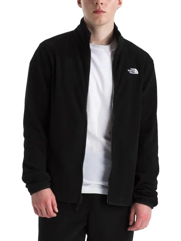 The North Face Glacier Fleece Zip-front Jacket - Tnf Black