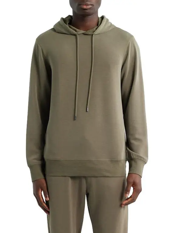 Daniel Buchler Supersoft Hoodie - Olive