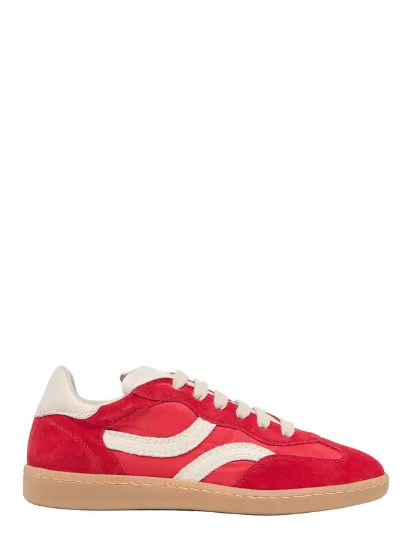 DOLCEVITA Rebel Sneakers - Crimson Nylon