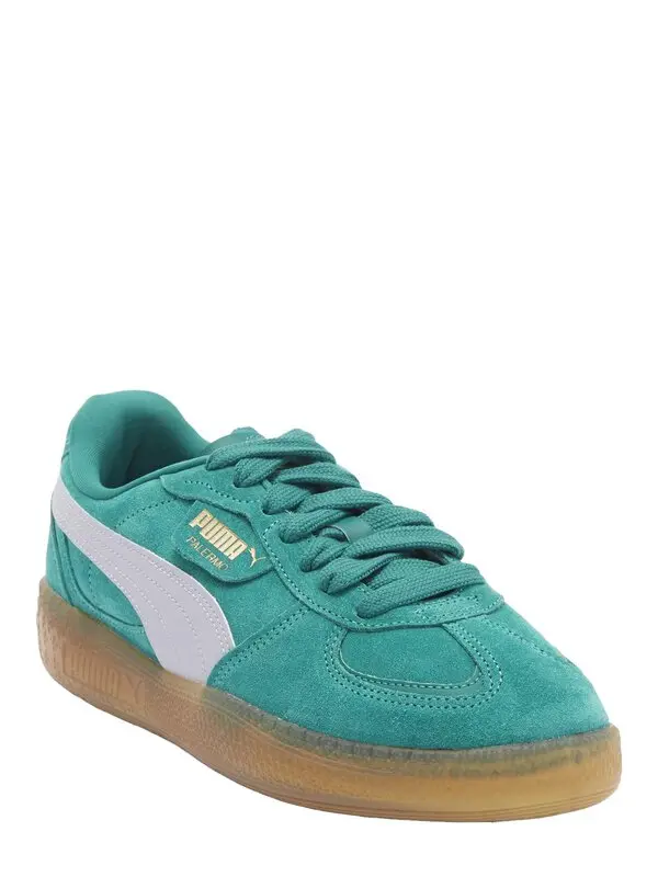 PUMA Palermo Moda Xtra Gum Rubber Sneakers - Wild Green/lilac Crush