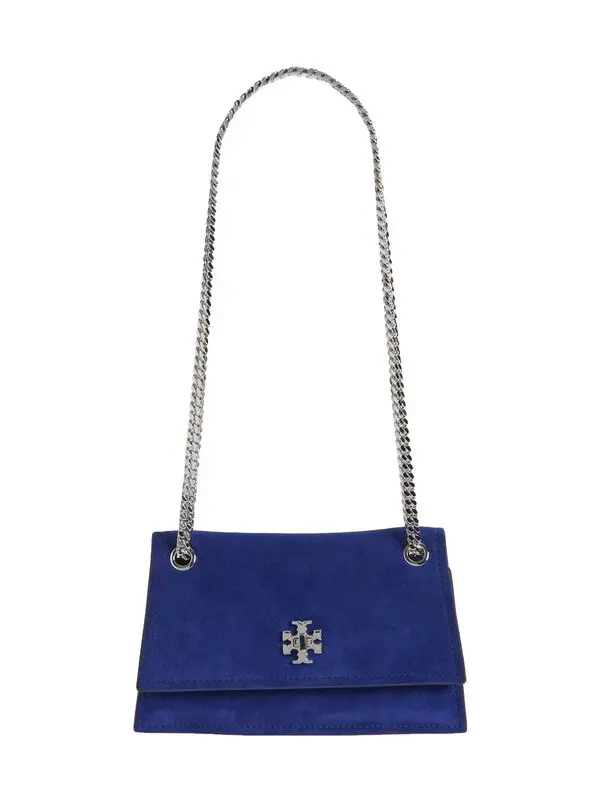 Tory Burch Kira Turnlock Mini Convertible Shoulder Bag - Ballpoint Blue