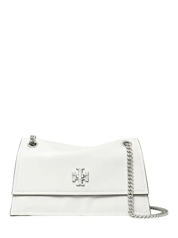 Tory Burch Kira Turnlock Mini Convertible Shoulder Bag - Bianco