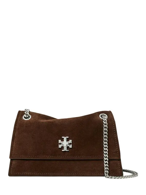 Tory Burch Kira Turnlock Mini Convertible Shoulder Bag - Dark Cocoa