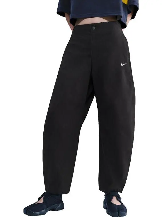 Nike Sportswear Street Barrel Leg Pants - Black/sail