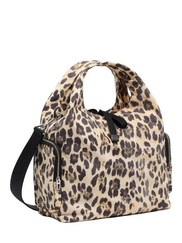 Bimba Y Lola Leopard Print Crossbody Bag - Leopard Natural